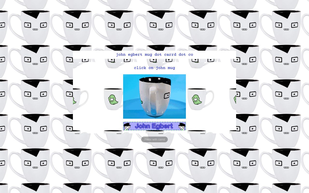 john egbert mug